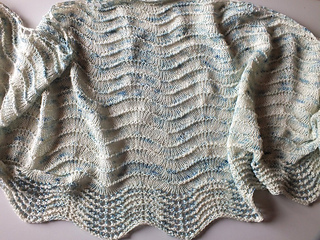 Ravelry: TheCraftyTyke's Chasing Waves Pattern Sample - Large