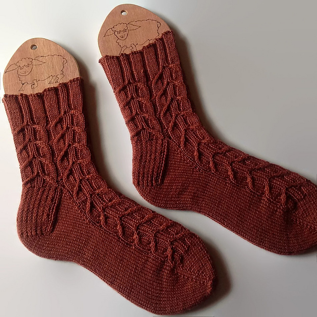 Ravelry: TheCraftyTyke's Rowan Moon Socks