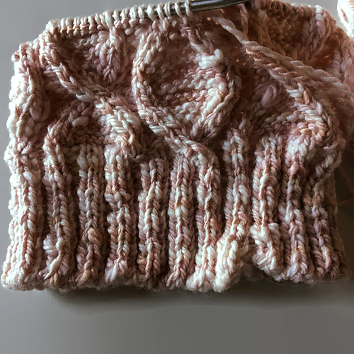 Ravelry: TheCraftyTyke's Clever Raspberry Cables