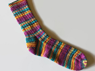 Ravelry: TheCraftyTyke's Tina's Ribbed Socks