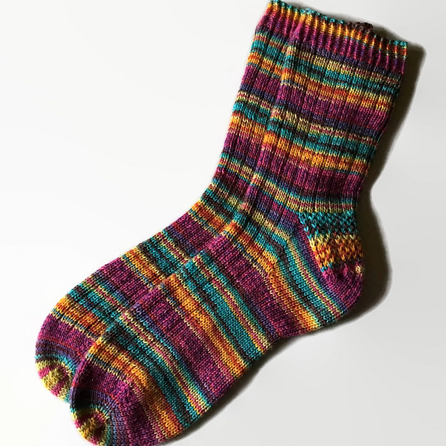 Ravelry: TheCraftyTyke's Tina's Ribbed Socks