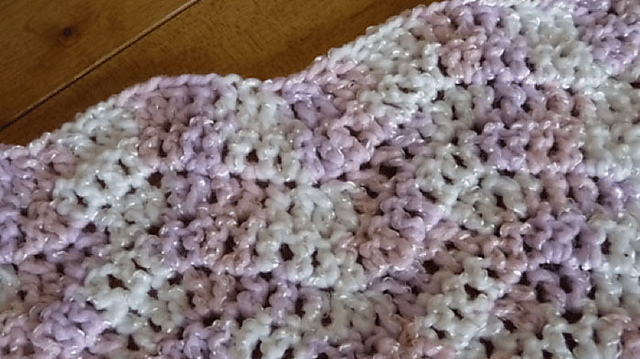 Ravelry: Lazy Wave Chevron Blanket pattern by Michael Sellick