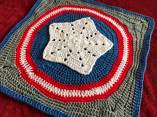 Ravelry: Action Star Square pattern by Michael Sellick