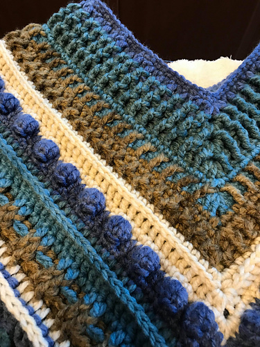 Ravelry: Study of Texture Poncho pattern by Michael Sellick