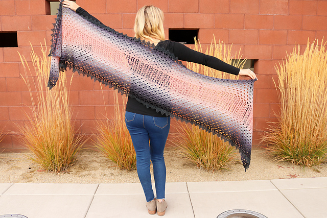 Ravelry: It's a Beautiful Whirled Wrap pattern by Michael Sellick
