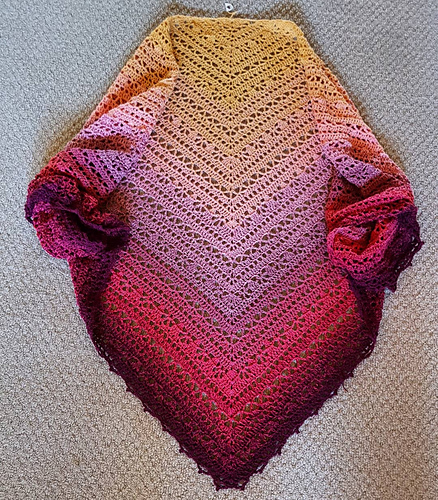 Ravelry: Awakening Shawl pattern by The Crochet Fix