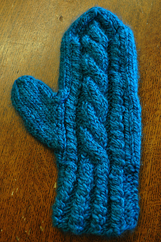 Ravelry: Cabled Mittens pattern by Cathy Smither