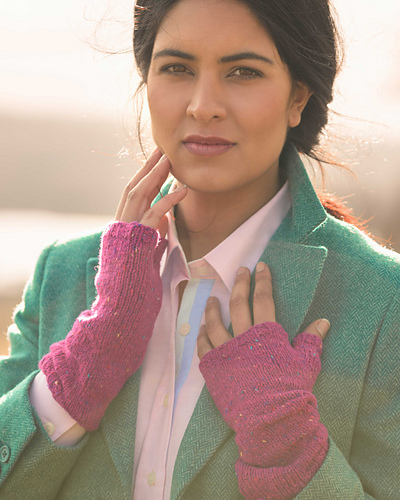 Ravelry: St. Bega Mitts pattern by Emma Welford