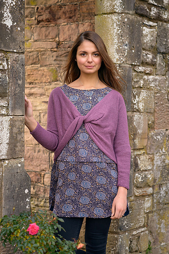 Ravelry: Cross-over Top pattern by The Fibre Co.