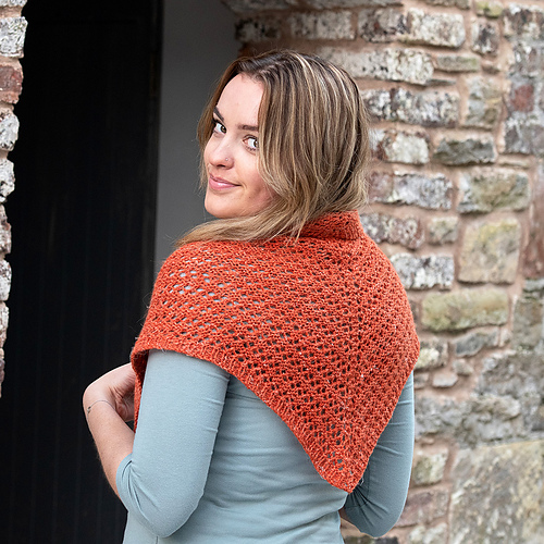 Ravelry: Style-It Eyelet Shawl pattern by Becky Baker