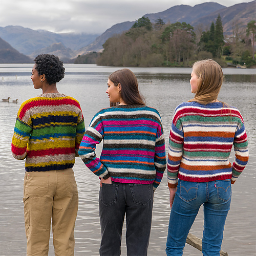 Ravelry: All Stripes Sweater (Super Bulky) pattern by Sylvia Watts-Cherry