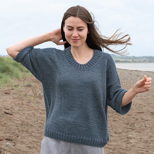 Ravelry: Ocean Blooms Sweater pattern by Julia Disini