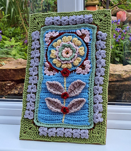 Ravelry: CERES Floral Panel pattern by The Floral Hook