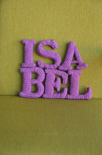 Ravelry: Letter L pattern by Joyce Overheul