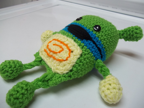 Ravelry: Umi Bot Inspired stuffy pattern by Tifny McCammon