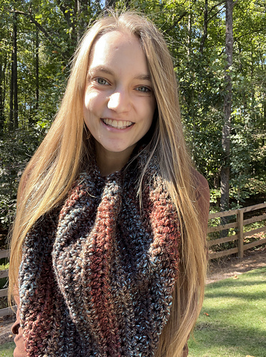 Ravelry: Simplicity Triangle Cowl pattern by Amy Kate Sutherland