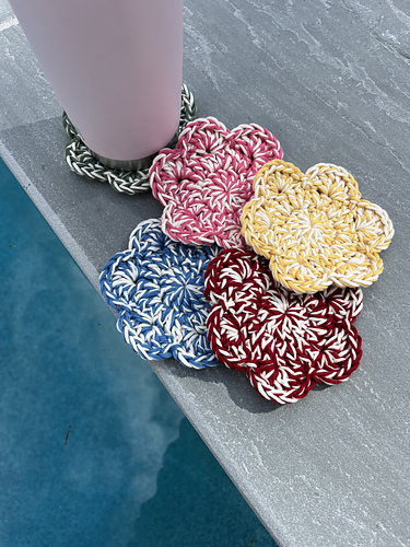 Ravelry: Bloom Coasters pattern by Amy Kate Sutherland