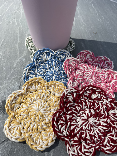 Ravelry: Bloom Coasters pattern by Amy Kate Sutherland