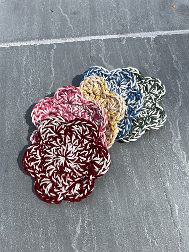 Ravelry: Bloom Coasters pattern by Amy Kate Sutherland