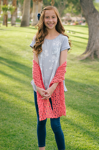 Ravelry: Peach Scarf pattern by Kenneth Cormier
