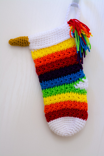 Ravelry: Christmas Magic Stocking pattern by LauraMae Fanelli