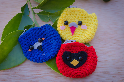 Ravelry: Birdie Purses pattern by Maxine Velasco