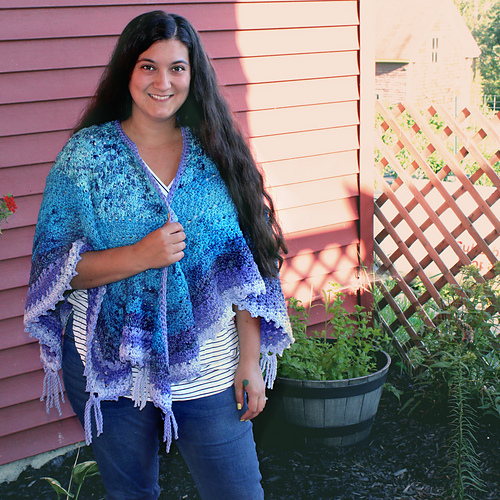 Ravelry: Onawa Trestle Wrap pattern by The Happy Peapod