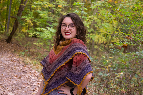 Ravelry: Onawa Trestle Wrap pattern by The Happy Peapod