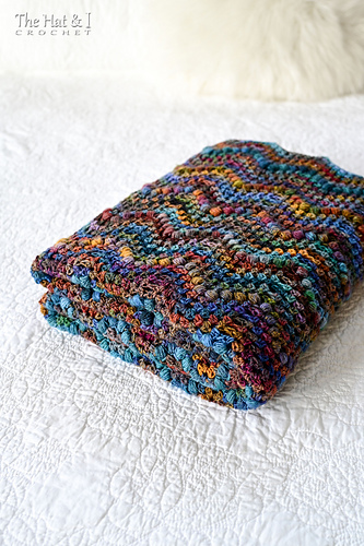 Ravelry: Rocky Mountain Ripple pattern by Marken of The Hat & I