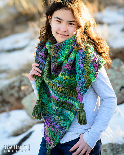 Ravelry: Enchanted Forest Shawl pattern by Marken of The Hat & I