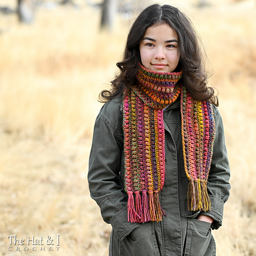 Ravelry: Boho Scarves pattern by Marken of The Hat & I