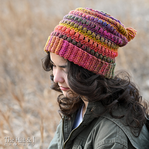 Ravelry: Slouchy Boho Beanie pattern by Marken of The Hat & I