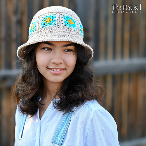 Ravelry: Square Dance Sunhat pattern by Marken of The Hat & I