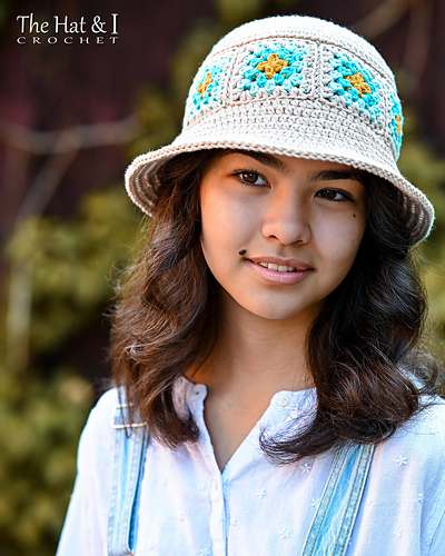 Ravelry: Square Dance Sunhat pattern by Marken of The Hat & I
