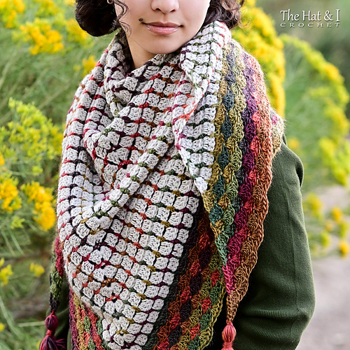 Ravelry: Shades of Fall Shawl pattern by Marken of The Hat & I