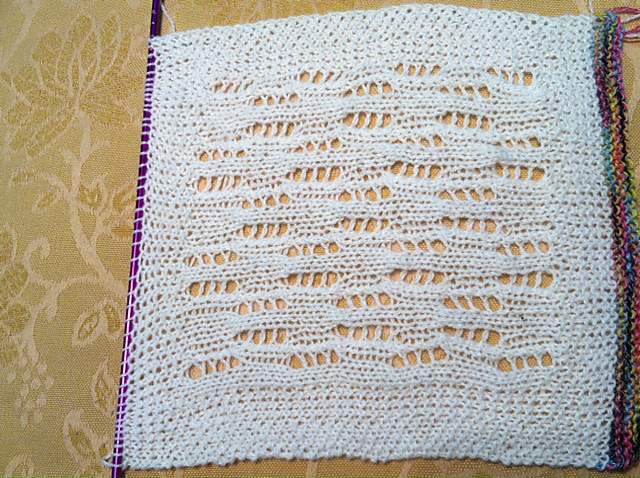 Ravelry: Arsenic & Old Lace Square #17: Checkered Ace pattern by Mary ...