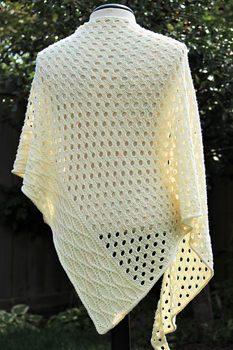 Ravelry: I Shawl Wear my Armour pattern by Fran Carle