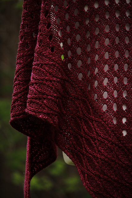 Ravelry: I Shawl Wear my Armour pattern by Fran Carle