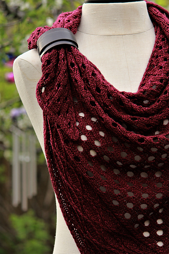 Ravelry: I Shawl Wear my Armour pattern by Fran Carle
