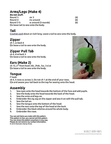 FREE Pattern. GIR from Invader Zim : r/crochet