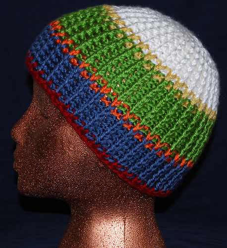 Ravelry: Knit-Look Ribbed Hat pattern by Amy Depew