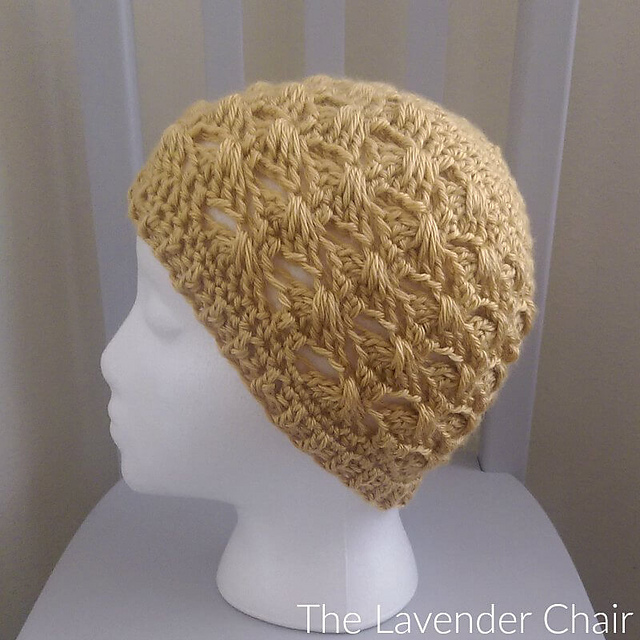 Ravelry: Textured Fan Beanie pattern by Dorianna Rivelli