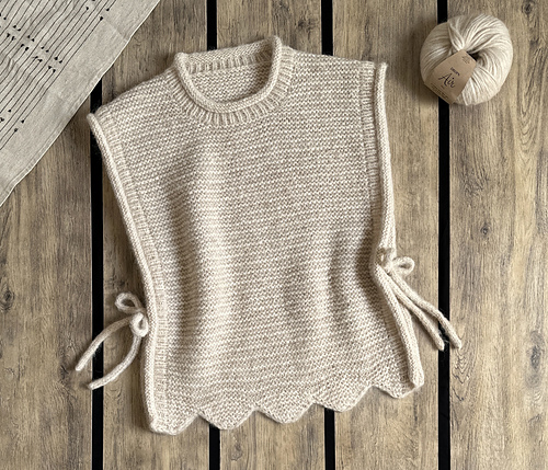 Ravelry: Crossandra Vest Adult pattern by Nashwa Sakr