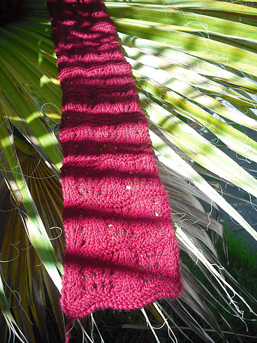 Ravelry: Garden Trellis Scarf pattern by Yvonne Mendelson