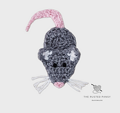 Ravelry: Mouse Applique pattern by Lisa Rode