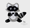 Ravelry: Raccoon Applique pattern by Lisa Rode