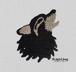 Ravelry: Howling Wolf Applique pattern by Lisa Rode