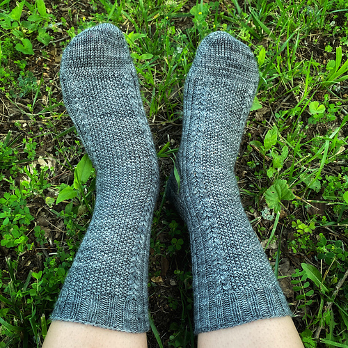 Ravelry: Stag Patronus Socks pattern by Sarah Wilson