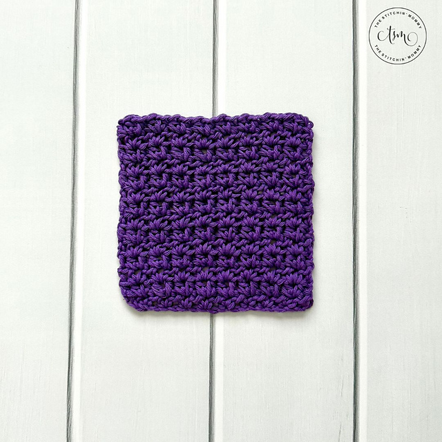 Ravelry: HDC V-Stitch Dishcloth pattern by Amy Ramnarine