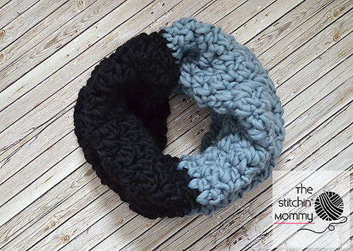 Ravelry: Color Block Cowl pattern by Amy Ramnarine